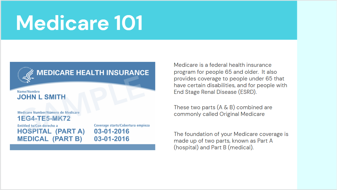 Medicare 101 Seminar Presentation – Advisorslides